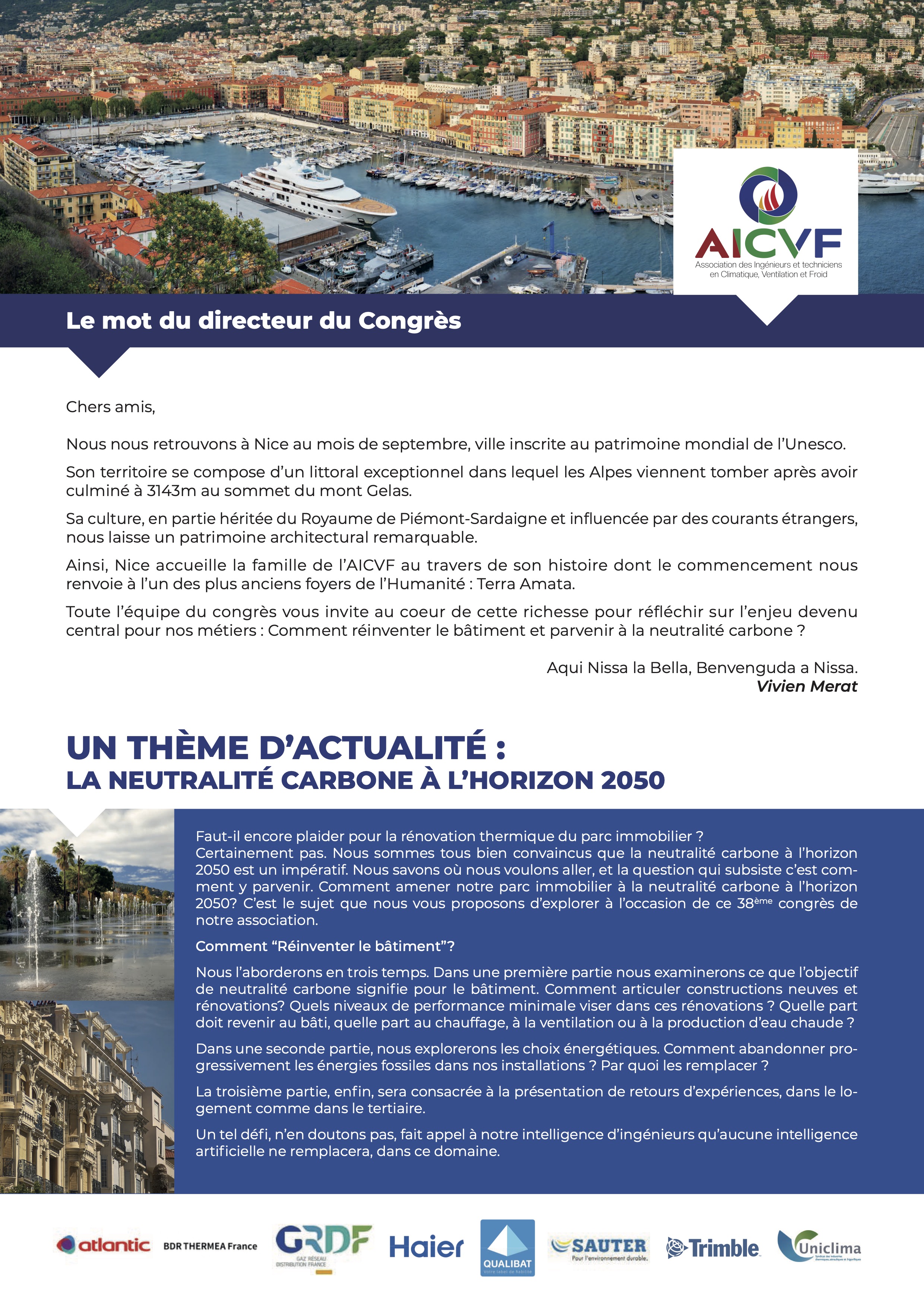 Congrès National AICVF 2023 | GRDF Cegibat
